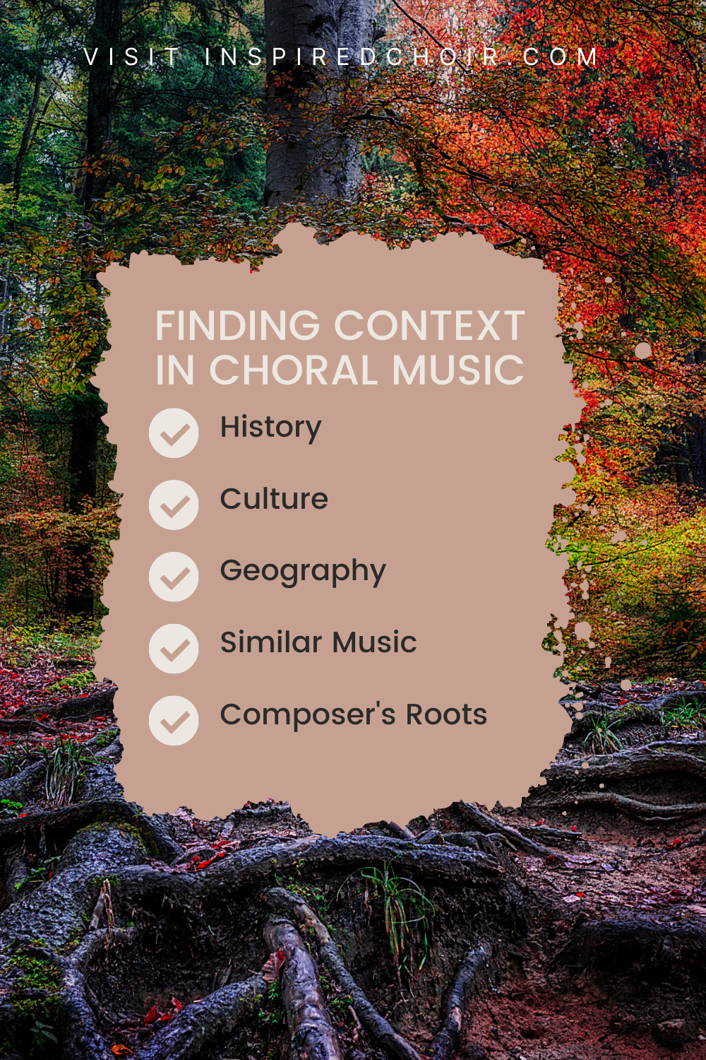 Concert Repertoire Roundup: "Singing our Roots" - Inspired Choir