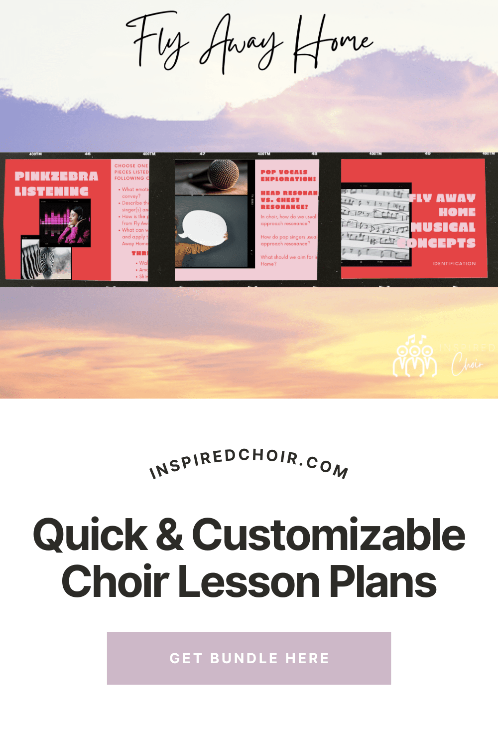 Fly Away Home by PinkZebra - Inspired Choir