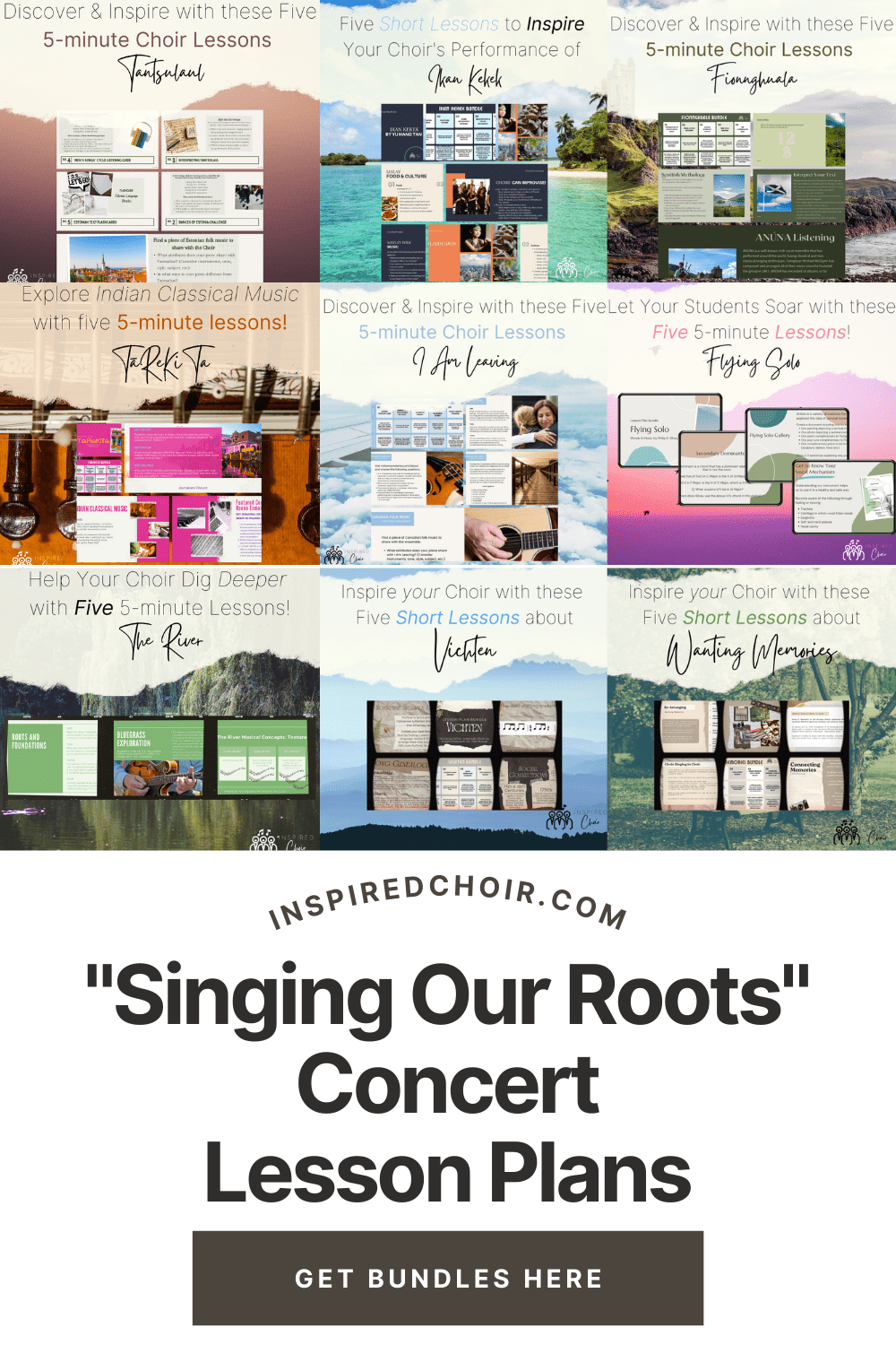Concert Repertoire Roundup: "Singing our Roots" - Inspired Choir