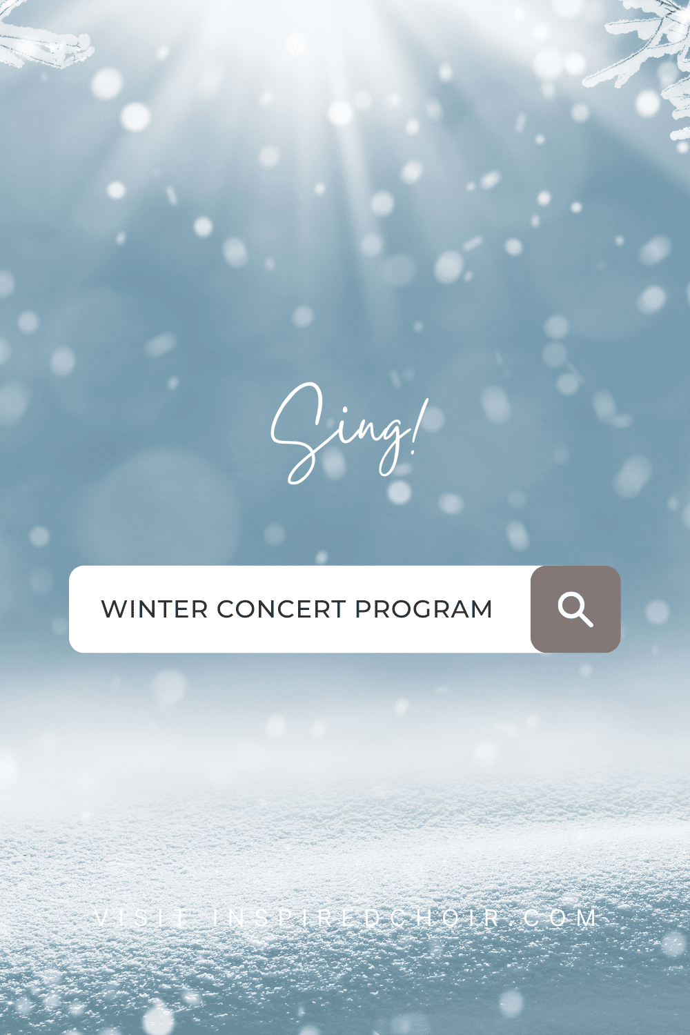Winter 2022 Choir Program: Repertoire Roundup - Inspired Choir