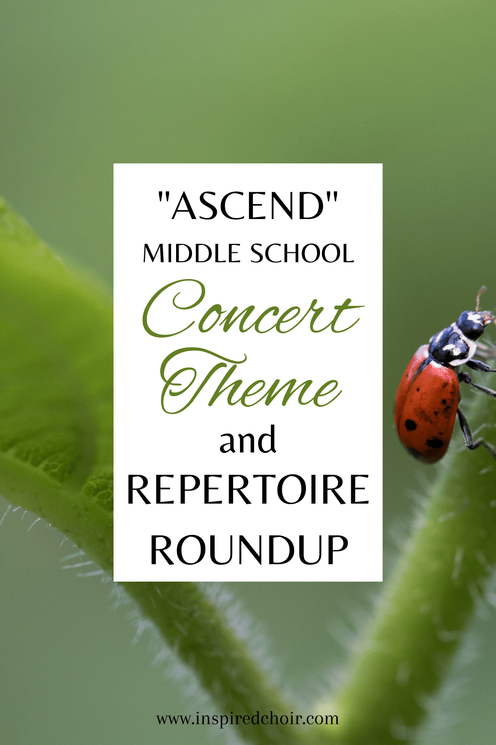 Elements and Ascend Themes for MS Choirs - Inspired Choir