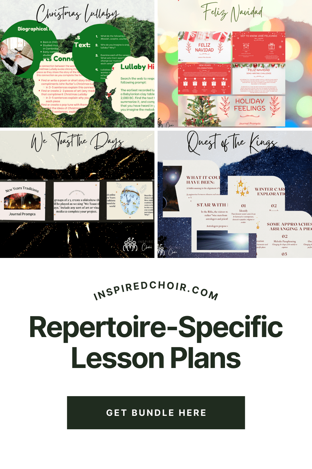 Winter 2022 Choir Program: Repertoire Roundup - Inspired Choir