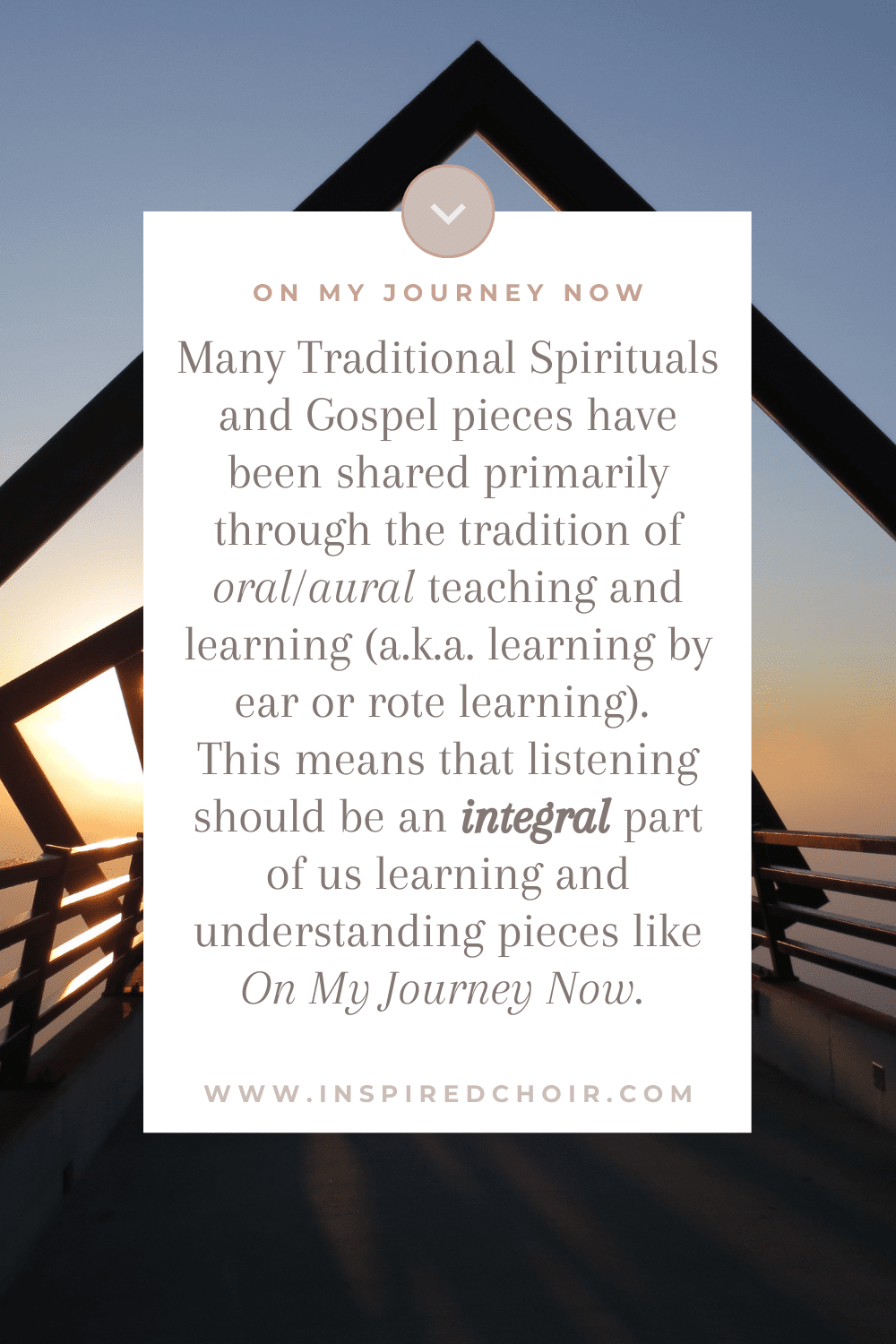 On My Journey Now by Brandon Waddles - Inspired Choir